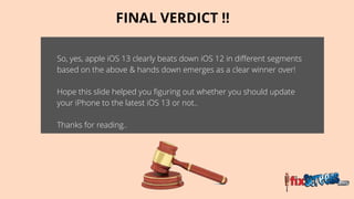 Confused - Updating your iPhone to iOS 13 ?? | PPT