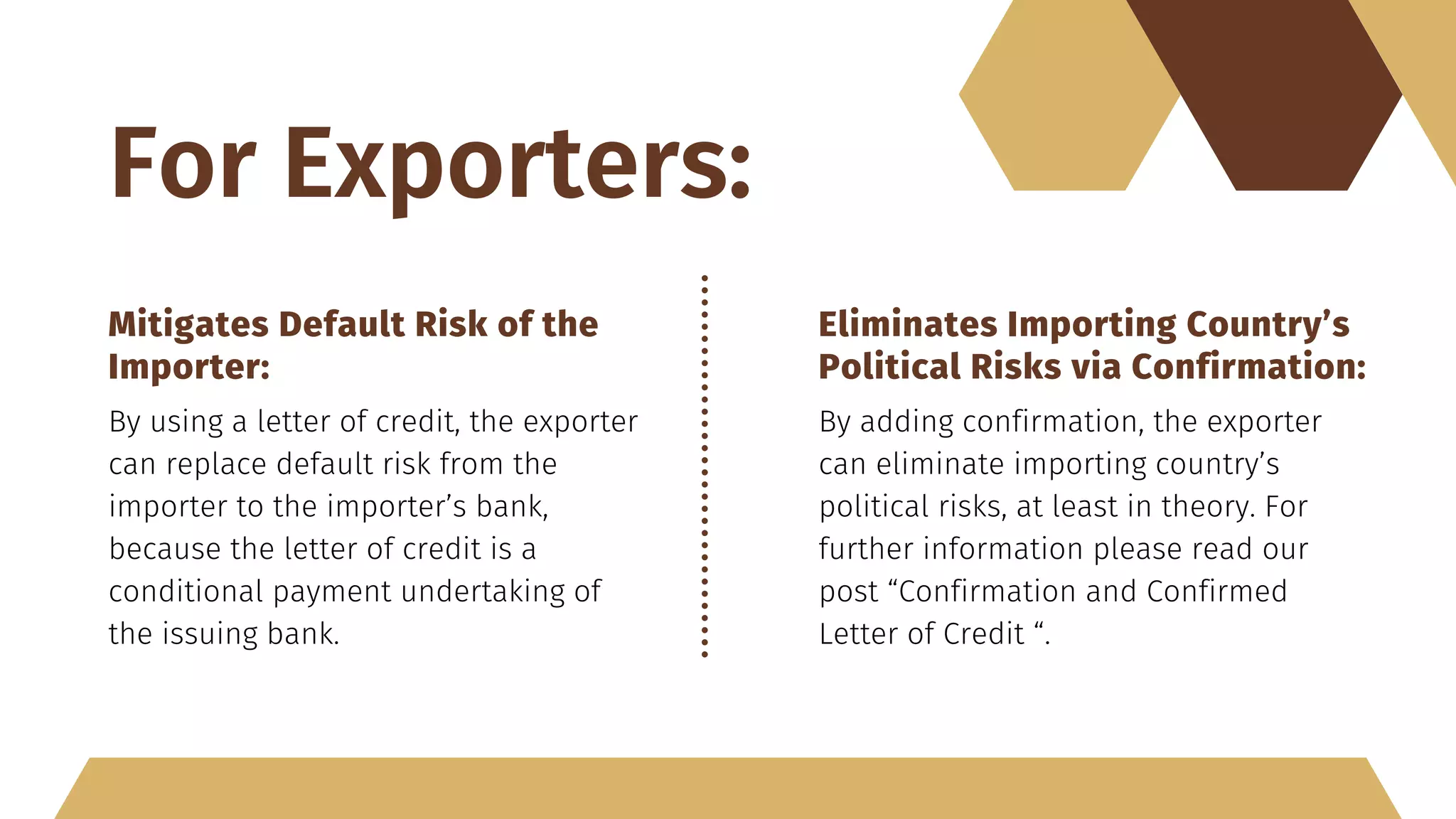 Advantages of letter of credit | Bandenia Challenger Finance | PPT