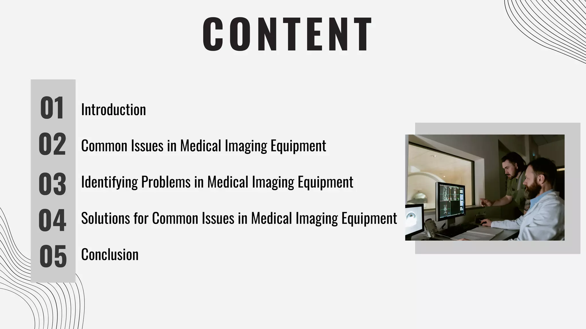 Diagnosing Common Issues in Medical Imaging Equipment with Identifying Problems and Solutions | PPT