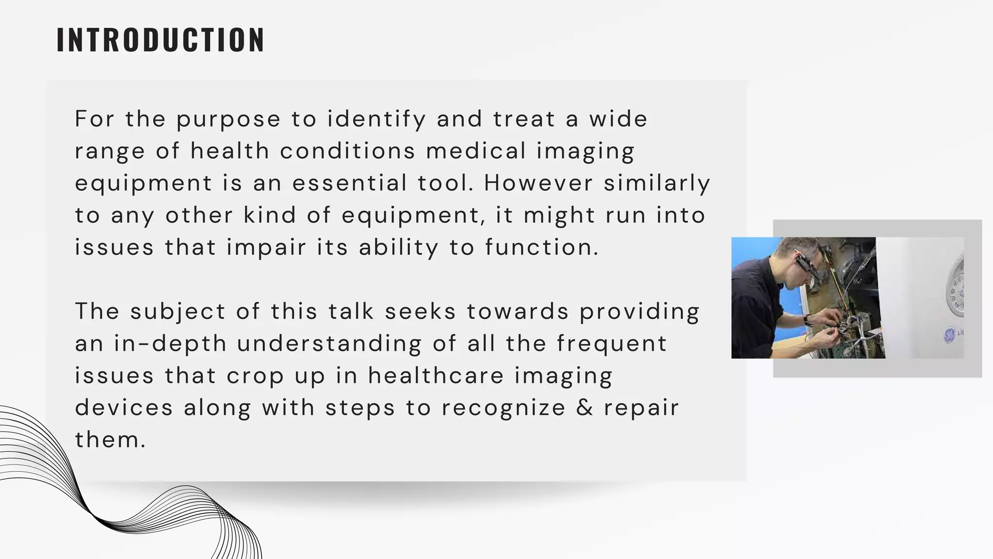 Diagnosing Common Issues in Medical Imaging Equipment with Identifying ...