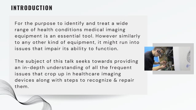 Diagnosing Common Issues in Medical Imaging Equipment with Identifying ...