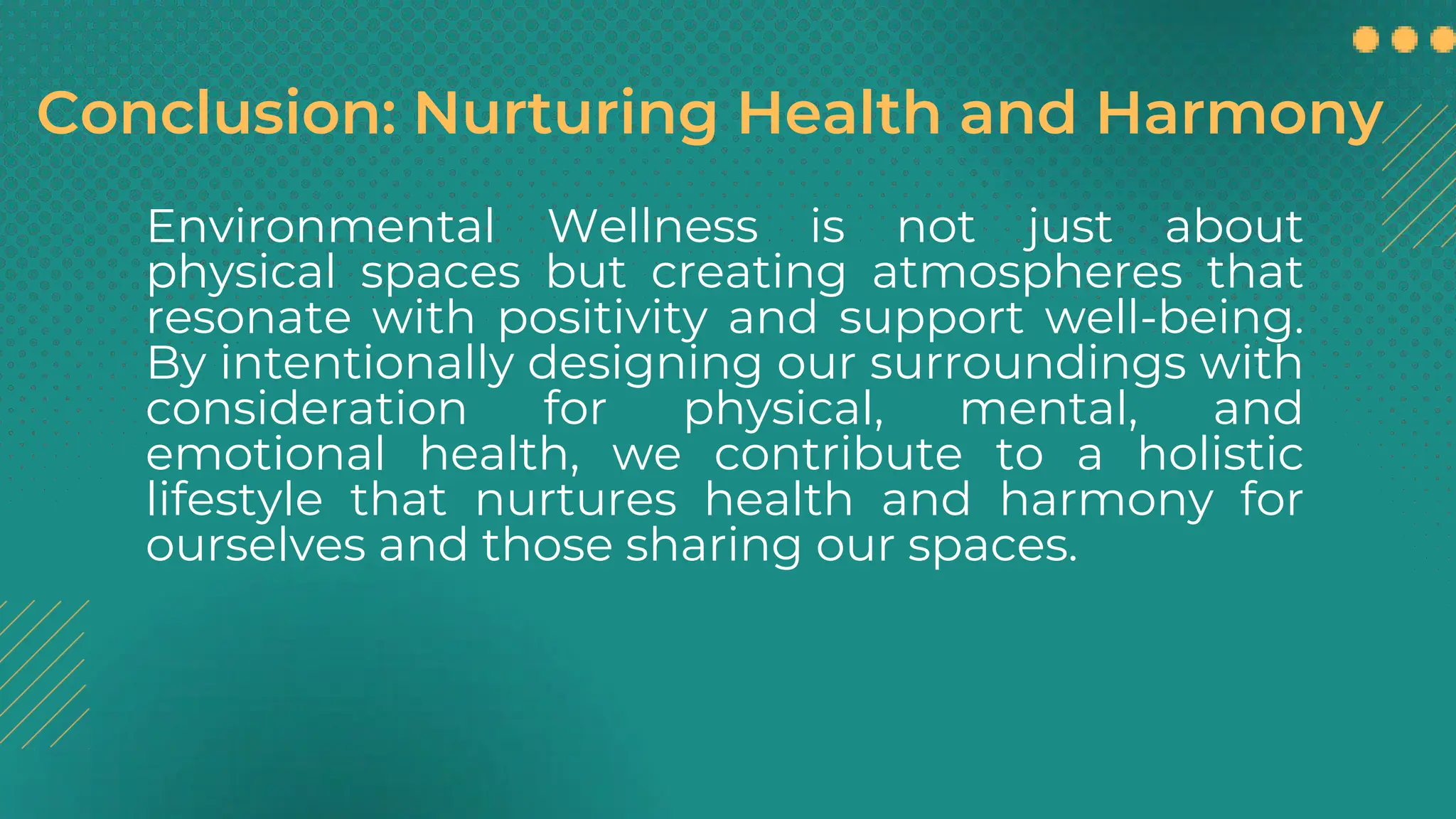 "Thriving Through Wellness: Navigating the Path to Healthy Living" | PPTX