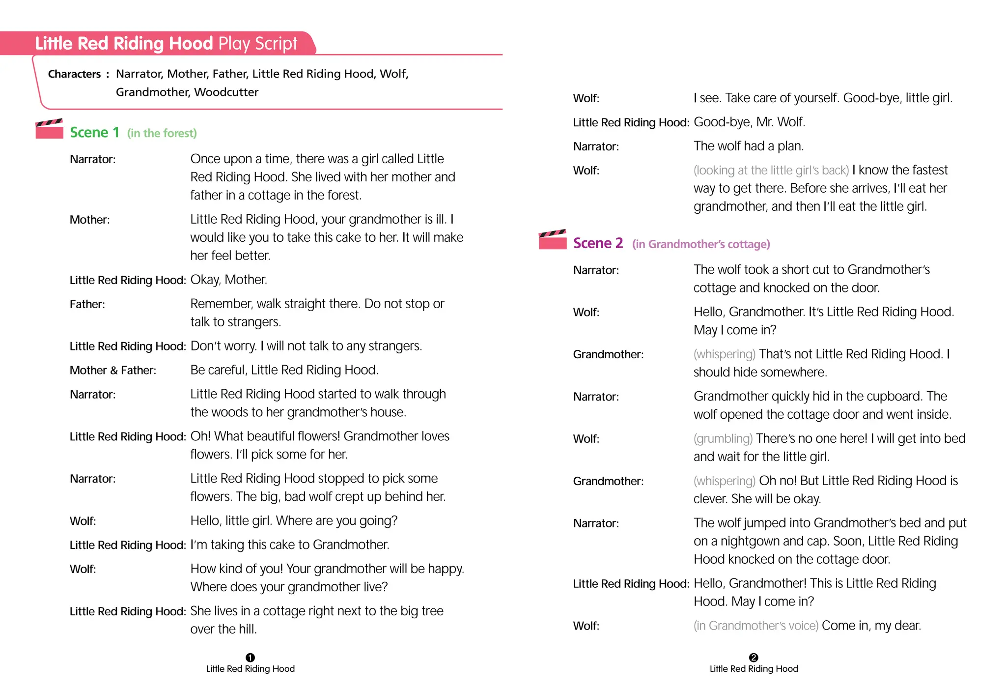 İngilizce Tiyatro Metinleri Skeçler English Drama Scripts | PDF