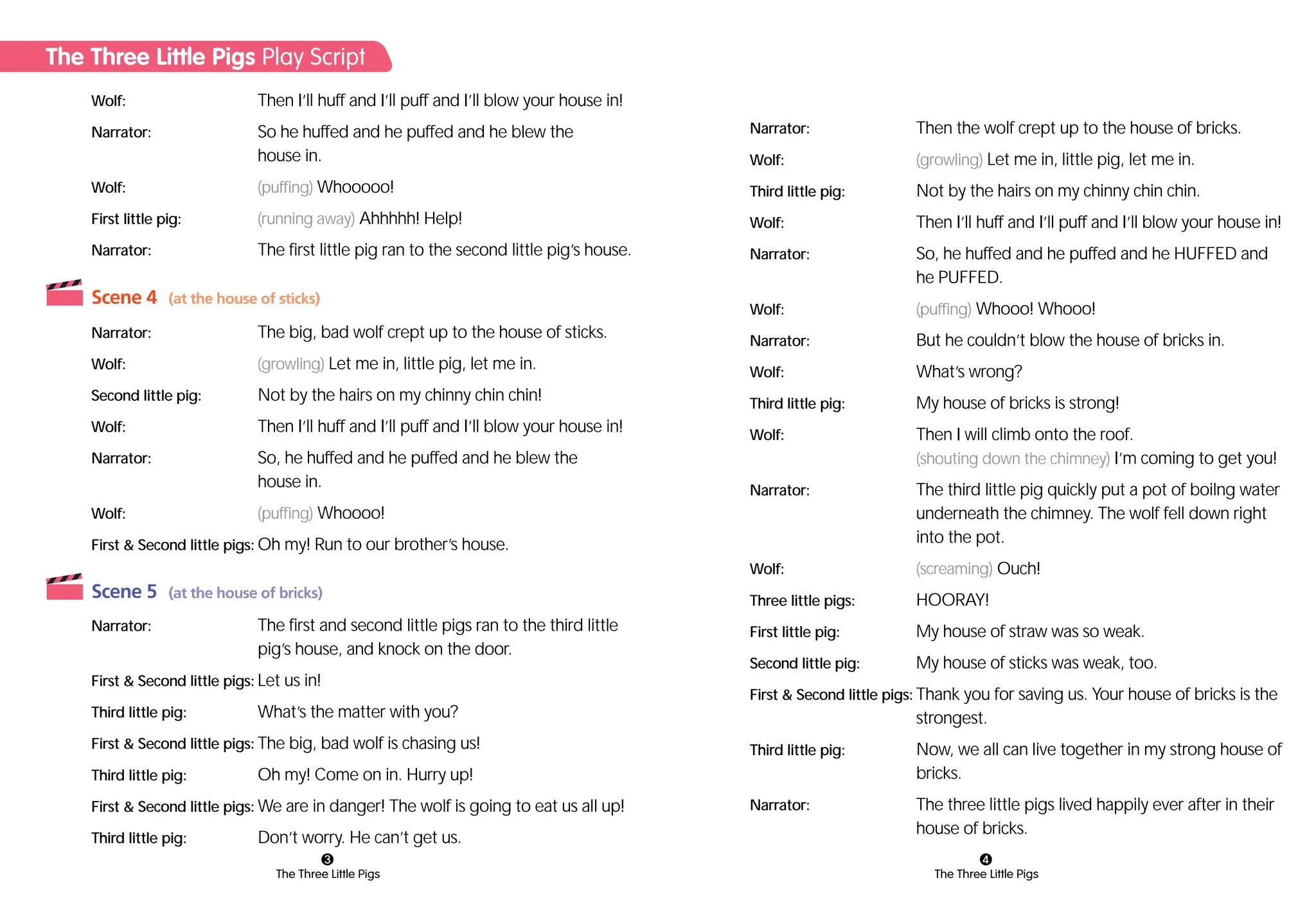 İngilizce Tiyatro Metinleri Skeçler English Drama Scripts | PDF