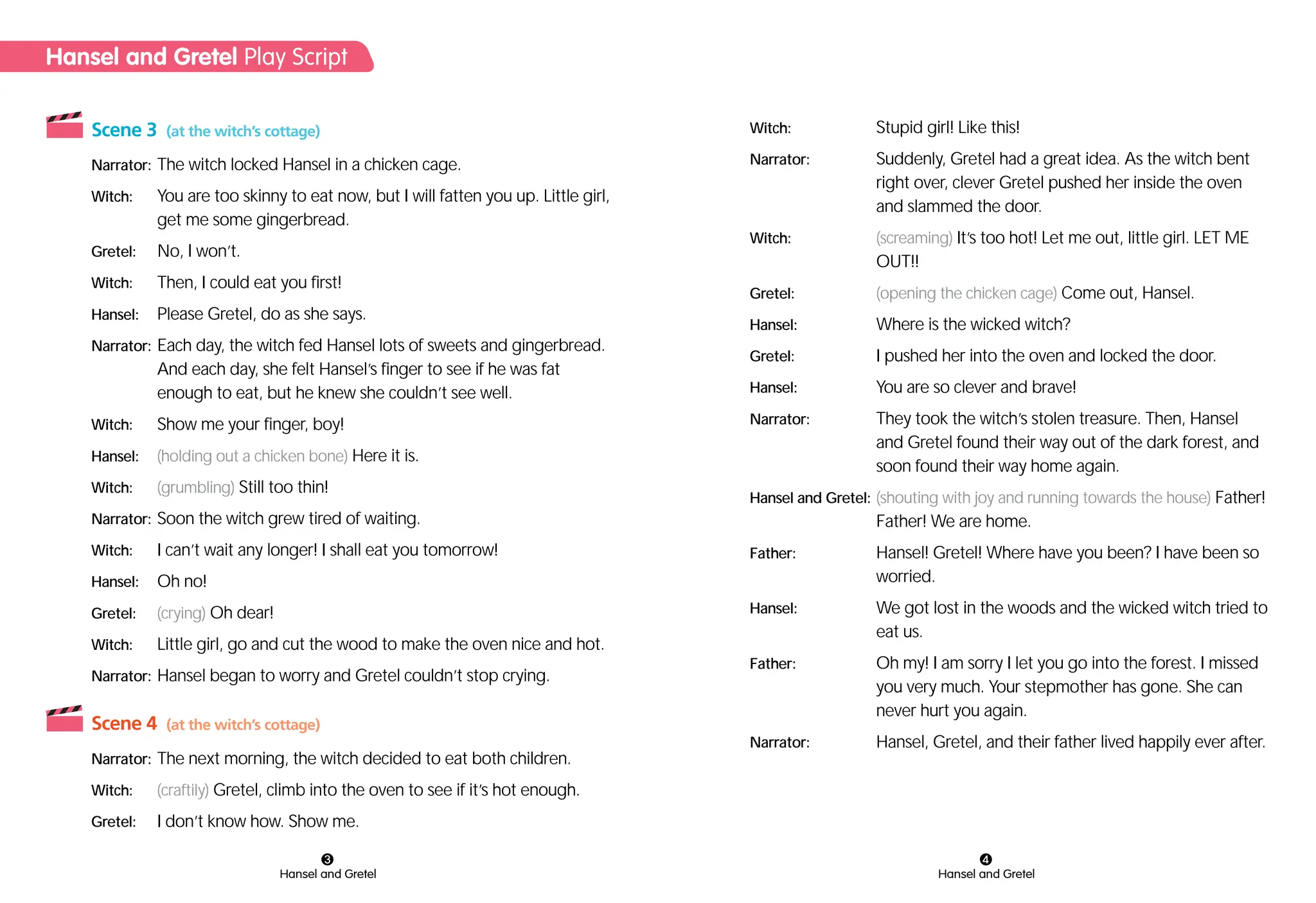 İngilizce Tiyatro Metinleri Skeçler English Drama Scripts | PDF