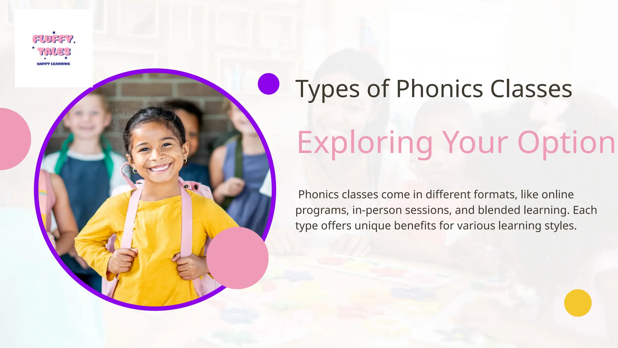 How to learn reading & writing skills with phonics classes" | PPTX