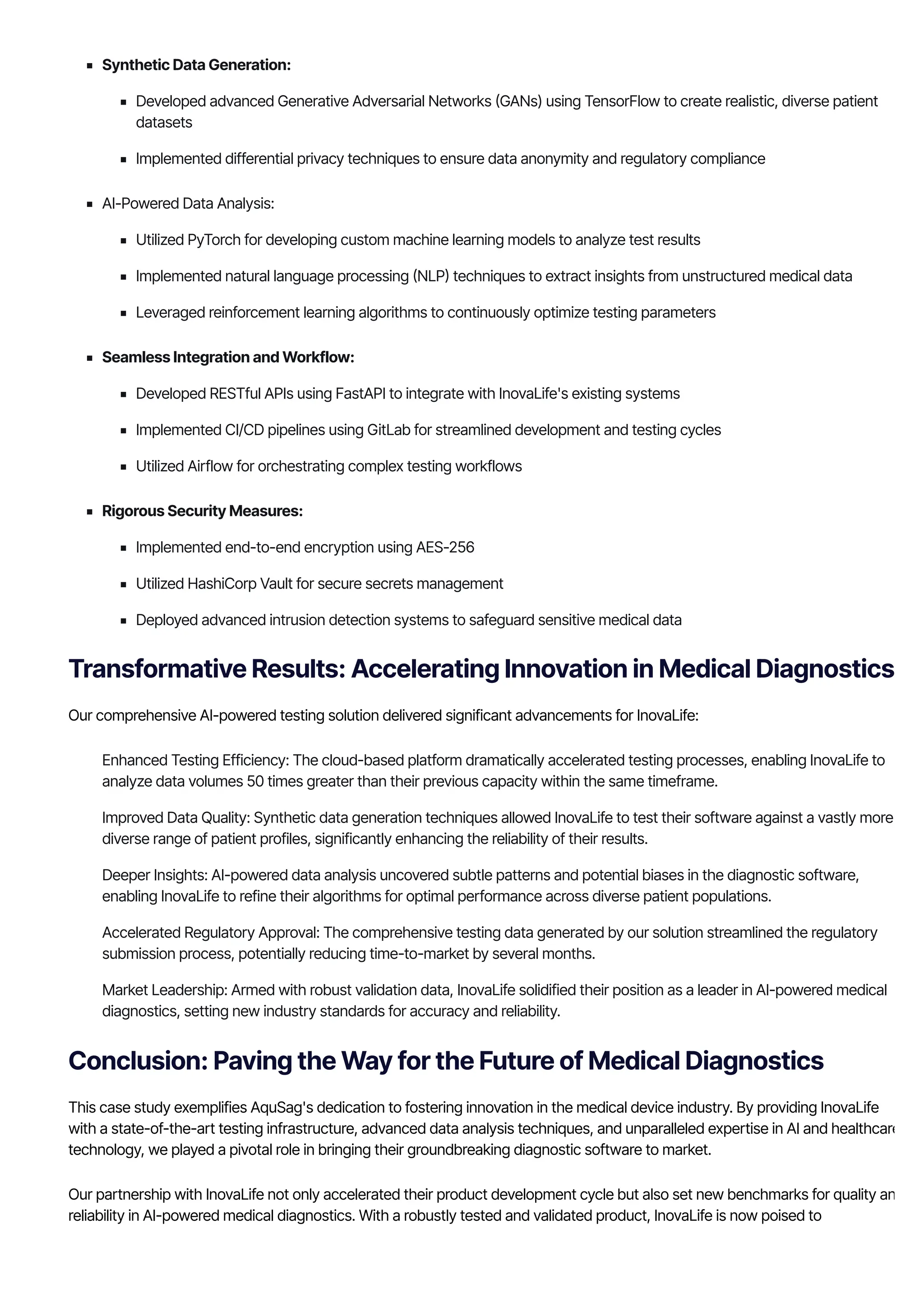 Revolutionizing Medical Diagnostics with AI-Powered Software Testing | PDF