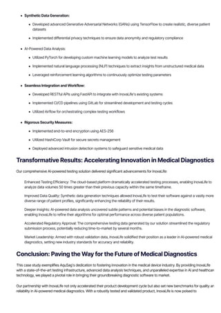 Revolutionizing Medical Diagnostics with AI-Powered Software Testing | PDF
