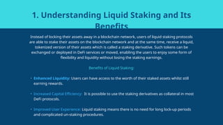 How to Develop a Liquid Staking Protocol for Blockchain Networks | PPT