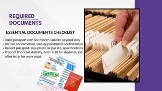 USA Student Visa Consultants in Hyderabad | PDF