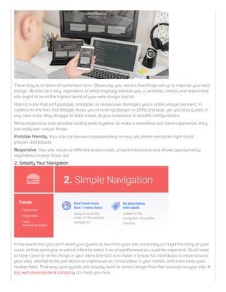 5 Top Web Design and Development Tips for an Awesome Web App | PDF