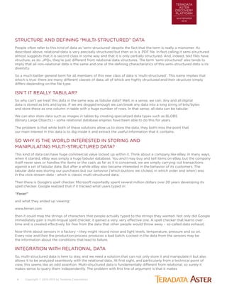 Teradata Aster Discovery Platform | PDF