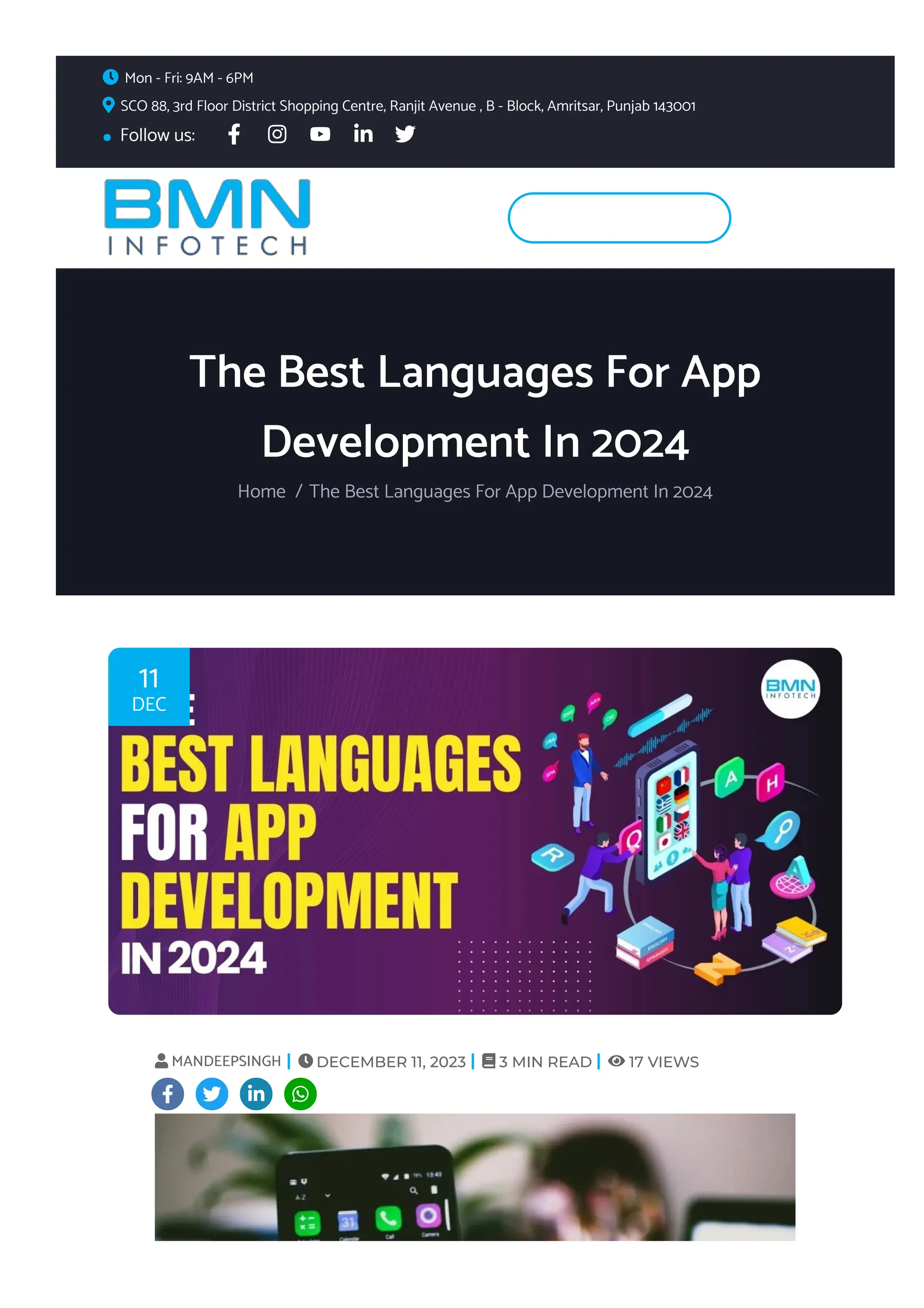 The Best Languages For App Development In 2024 | PDF
