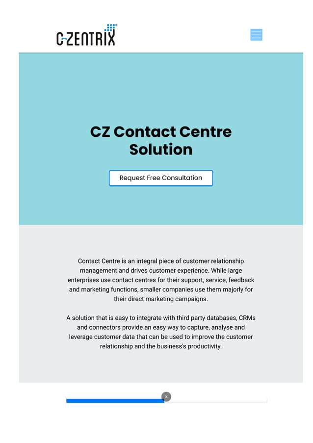 Contact Centre Solution | PDF