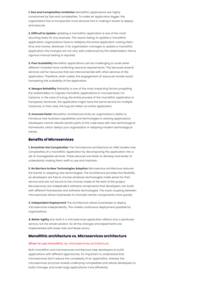 Operational impact: monolithic vs. microservices | PDF