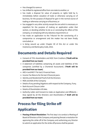 Navigating Company Strike Off: A Simplified Guide | PDF