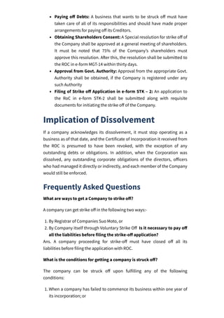 Navigating Company Strike Off: A Simplified Guide | PDF