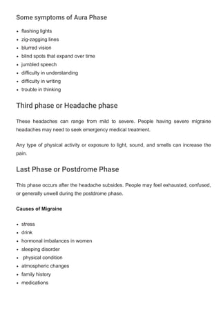 Www curefavor-com-migraine-causes-treatment-types-and-symptoms- | PDF | Brain and Nervous System ...