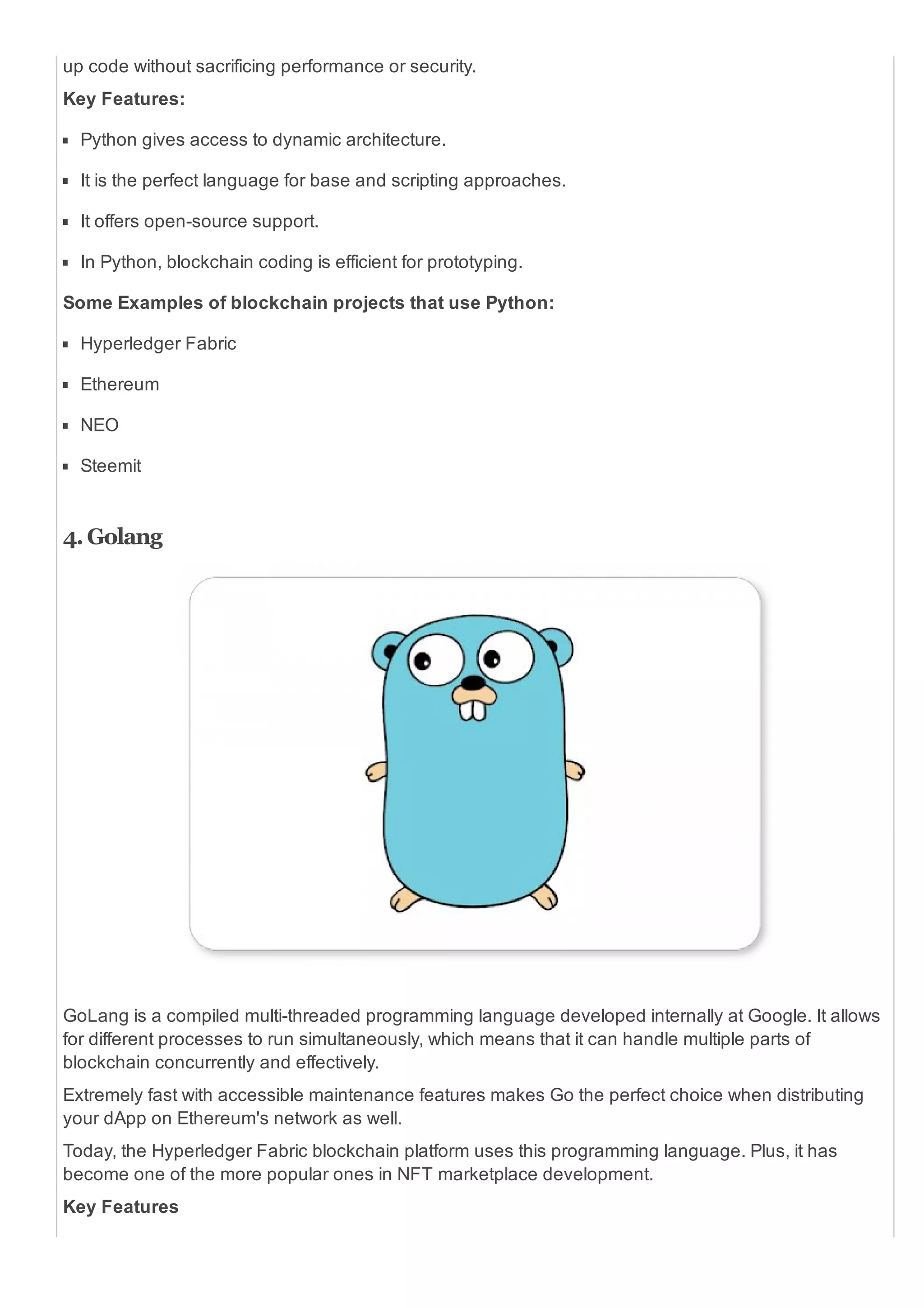 Top Blockchain Programming Languages: Choose the Best One for Your ...