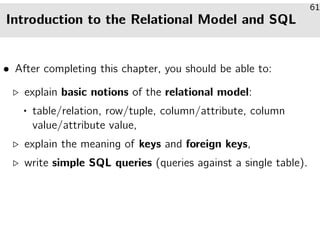 Introduction To The Relational Model And Sql | Ppt