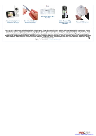 Assisted Living with Dementia | PDF