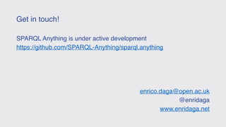 The SPARQL Anything project | PDF