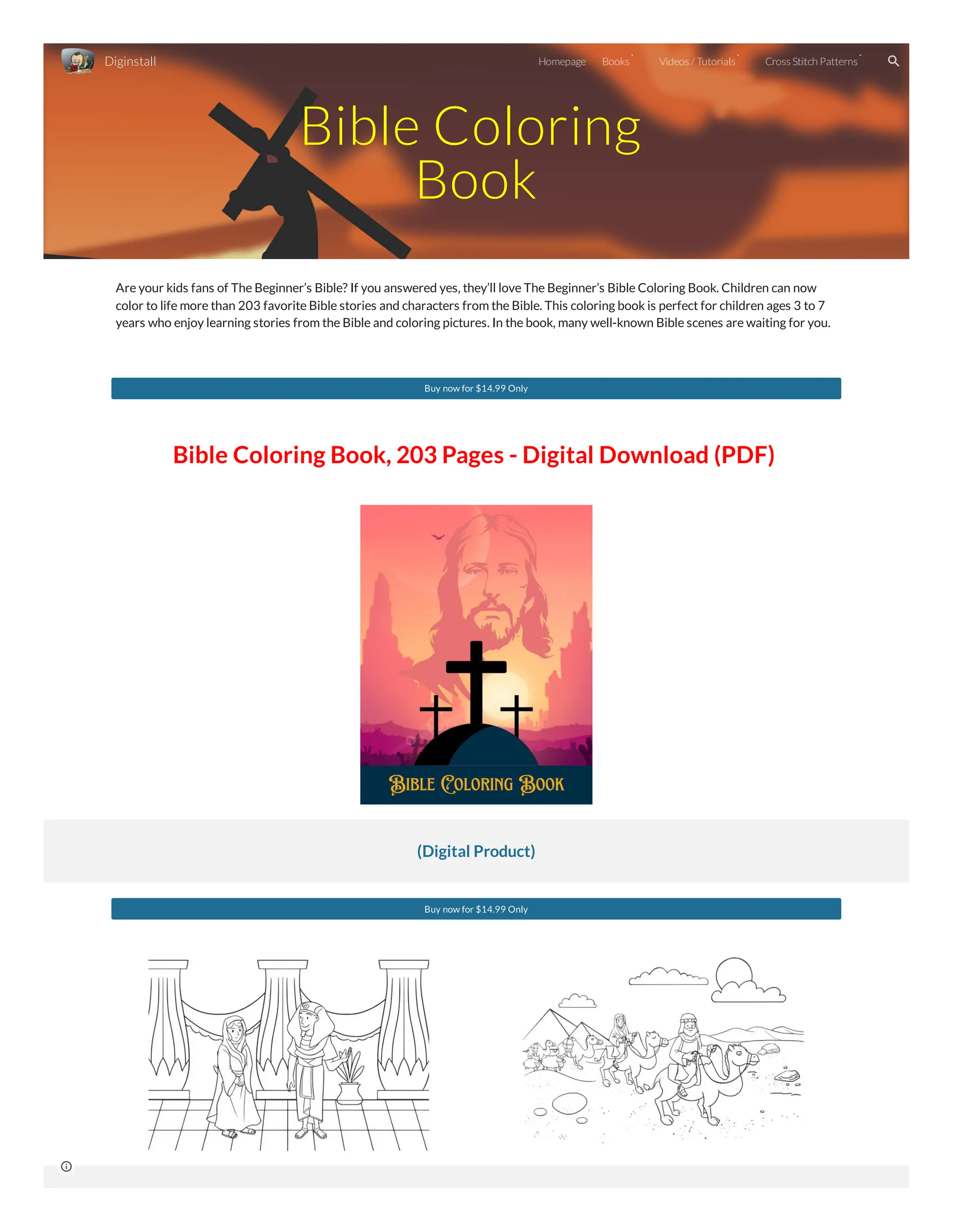 Bible Coloring Book | PDF