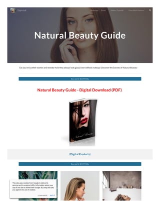 Natural Beauty Guide Digital Ebooks | PDF