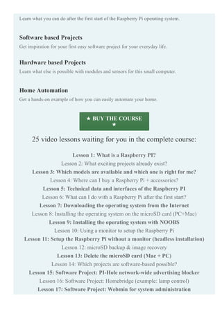 Raspberry pi | PDF