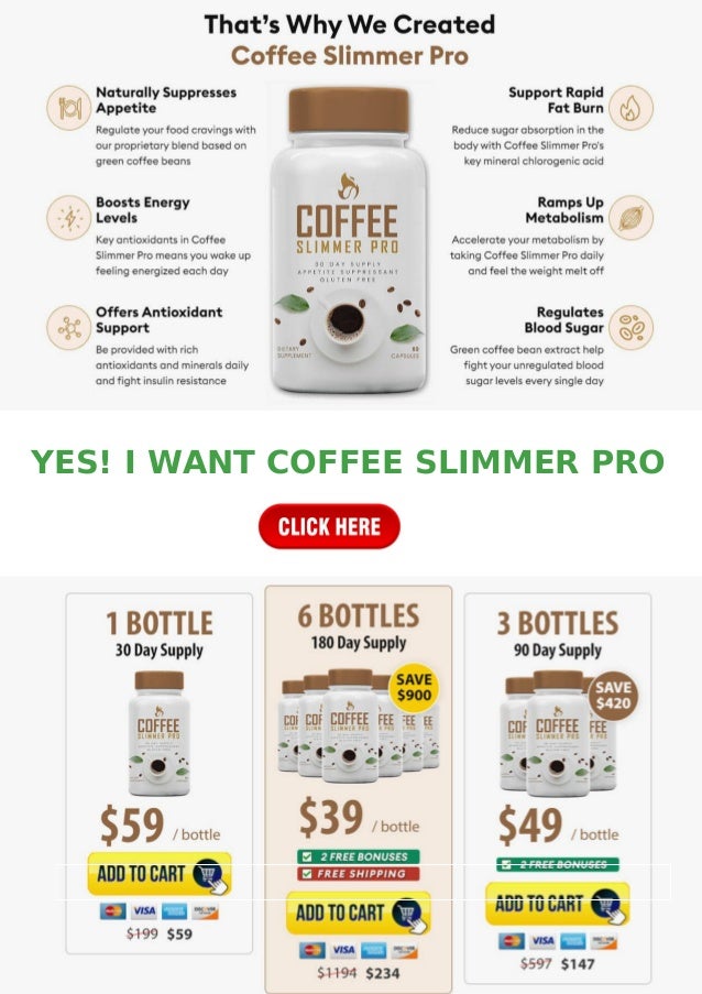 Coffee Slimmer Pro MONSTER
