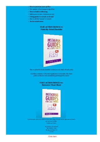 Insta Guides For Beginners | PDF