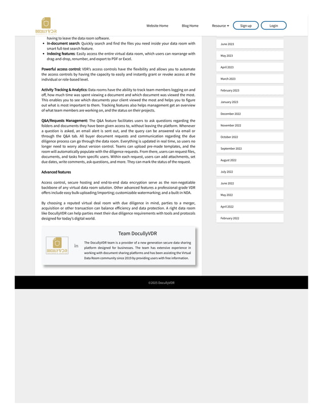 Enhanced Security for Sensitive Deal Information | PDF