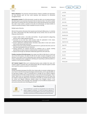 Ensuring Confidentiality in M&A Deals with VDRs | PDF