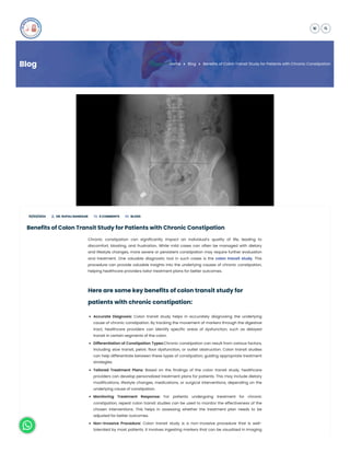 Benefits of Colon Transit Study for Patients with Chronic Constipation ...