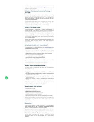 Is Your Heartburn Chronic? You Might Need a 24-hour pH Study. | PDF