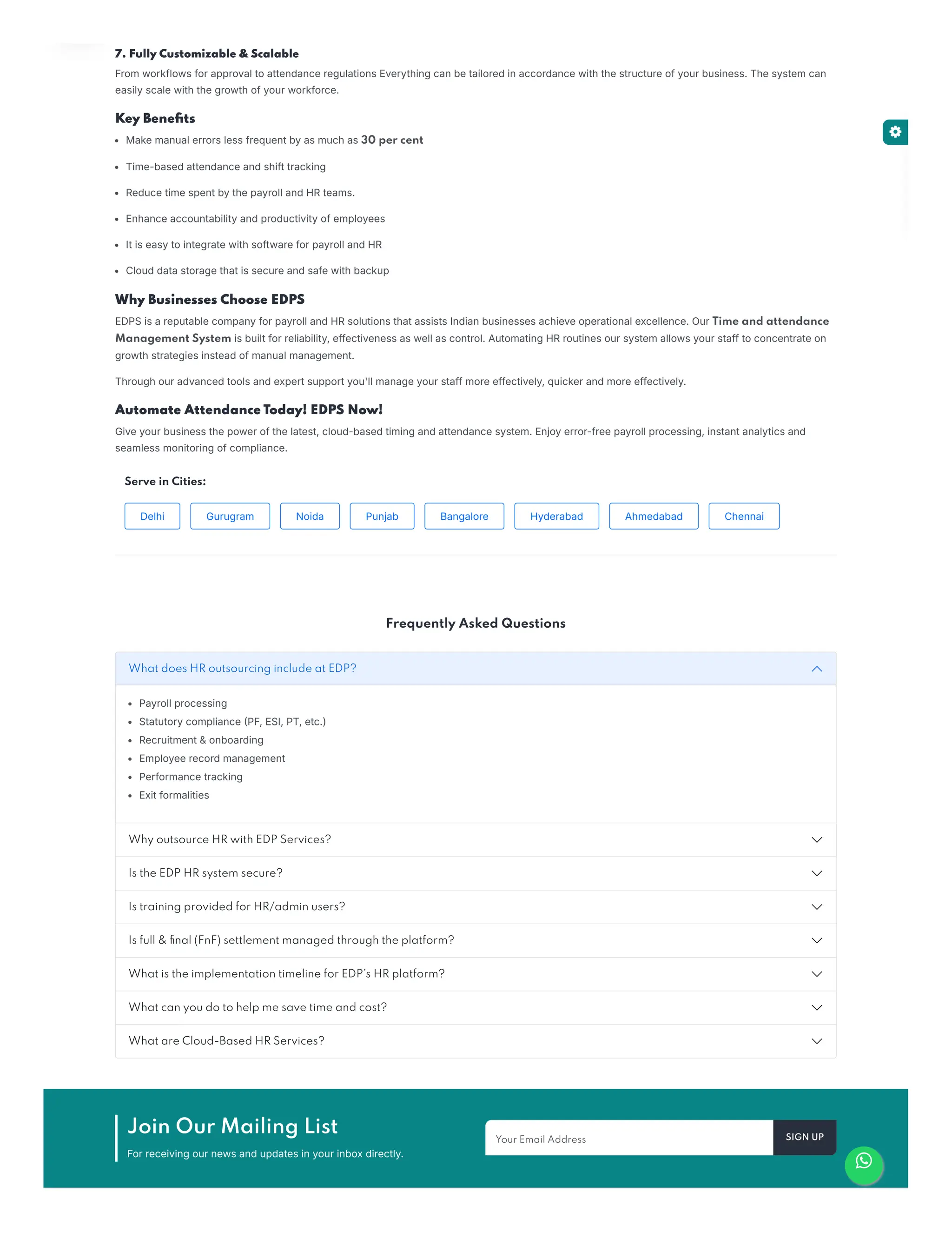 Time & Attendance Management System 2026 | PDF