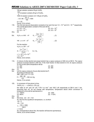 (Www.entrance exam.net)-aieee chemistry sample paper 1 | PDF