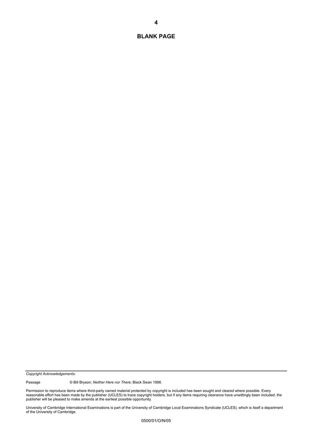 (Www.entrance exam.net)-igcse sample paper 1 (1) | PDF