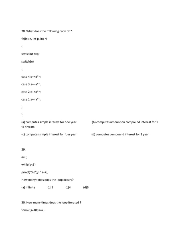 (Www.entrance exam.net)-tcs placement sample paper 2 | DOCX ...