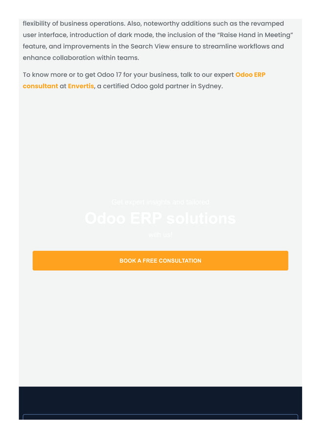 What’s New in Odoo 17 – A Complete Roadmap | PDF