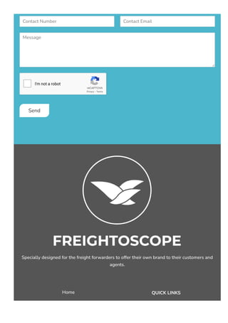 Digital Freight Forwarding | FreightOscope | PDF