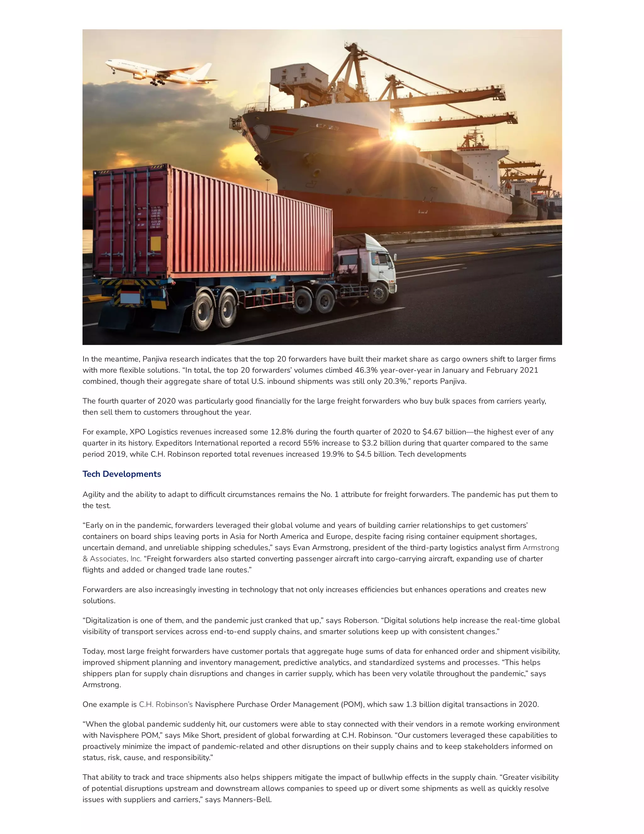 Best Freight Forwarding Services | Air Freight Forwarders | PDF