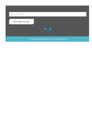 FreightOscope | Your Gateway to Digital Forwarding | PDF