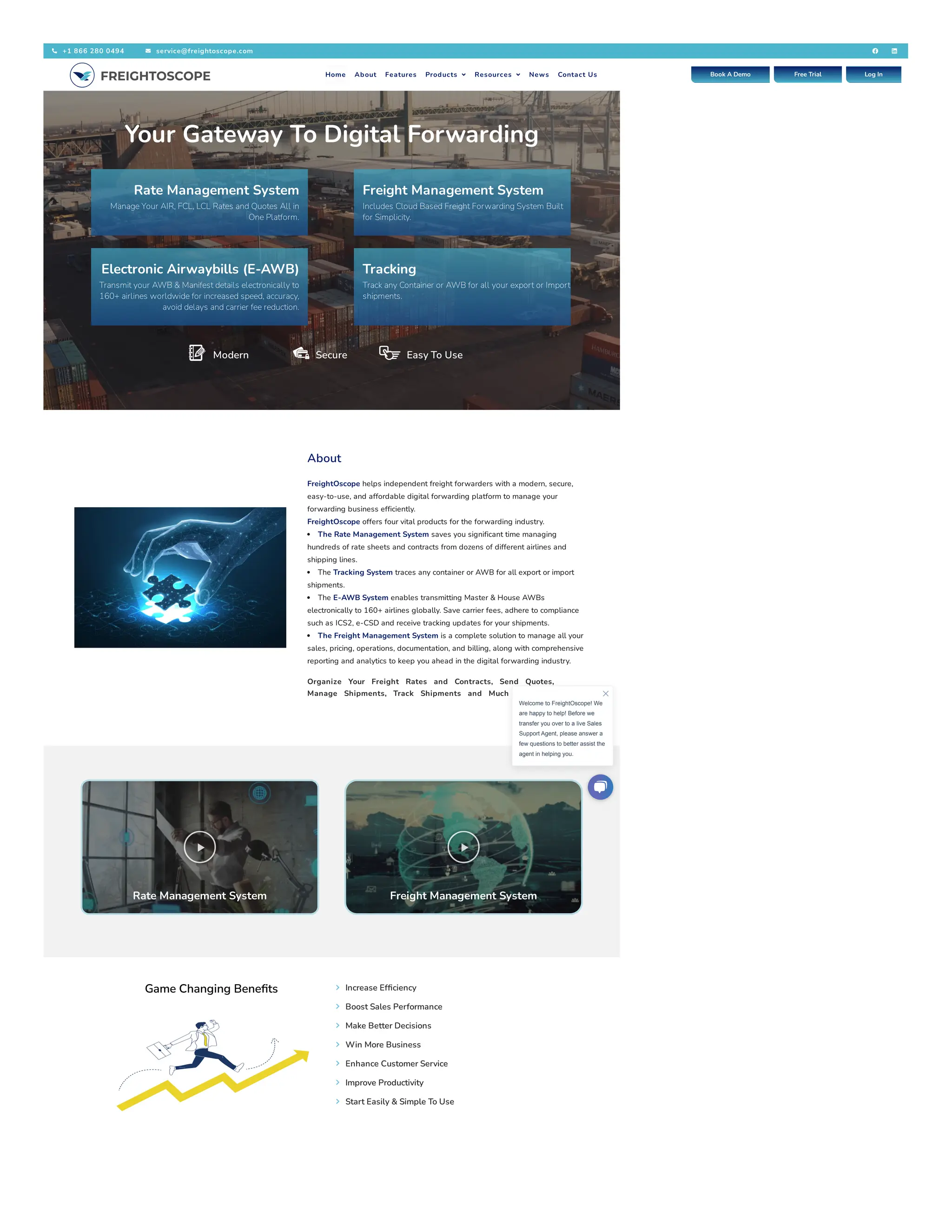Digital Forwarding - FreightOscope | PDF