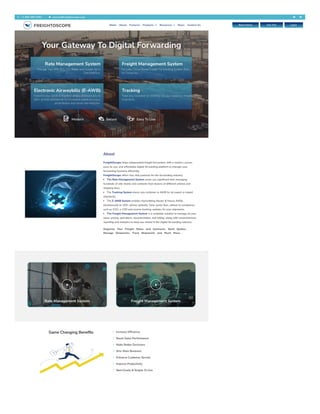 Digital Freight Forwarding | FreightOscope | PDF