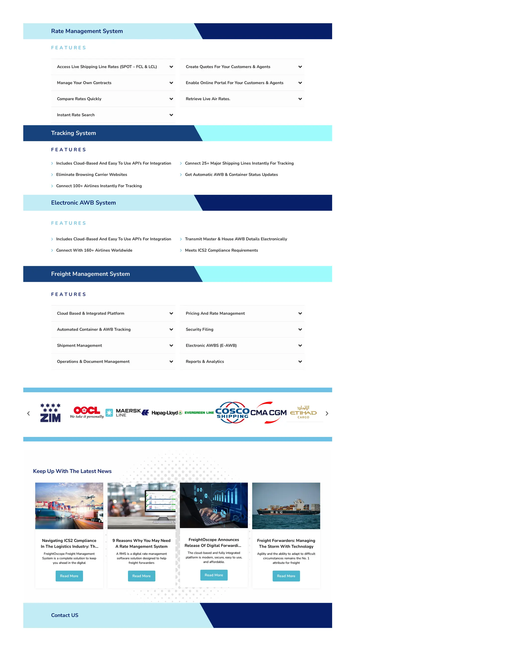 Digital Forwarding - FreightOscope | PDF