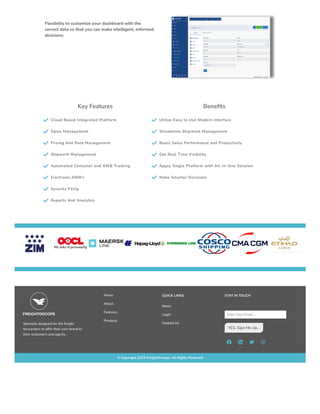 Transport Management System -Shipment & Container Tracking | PDF ...