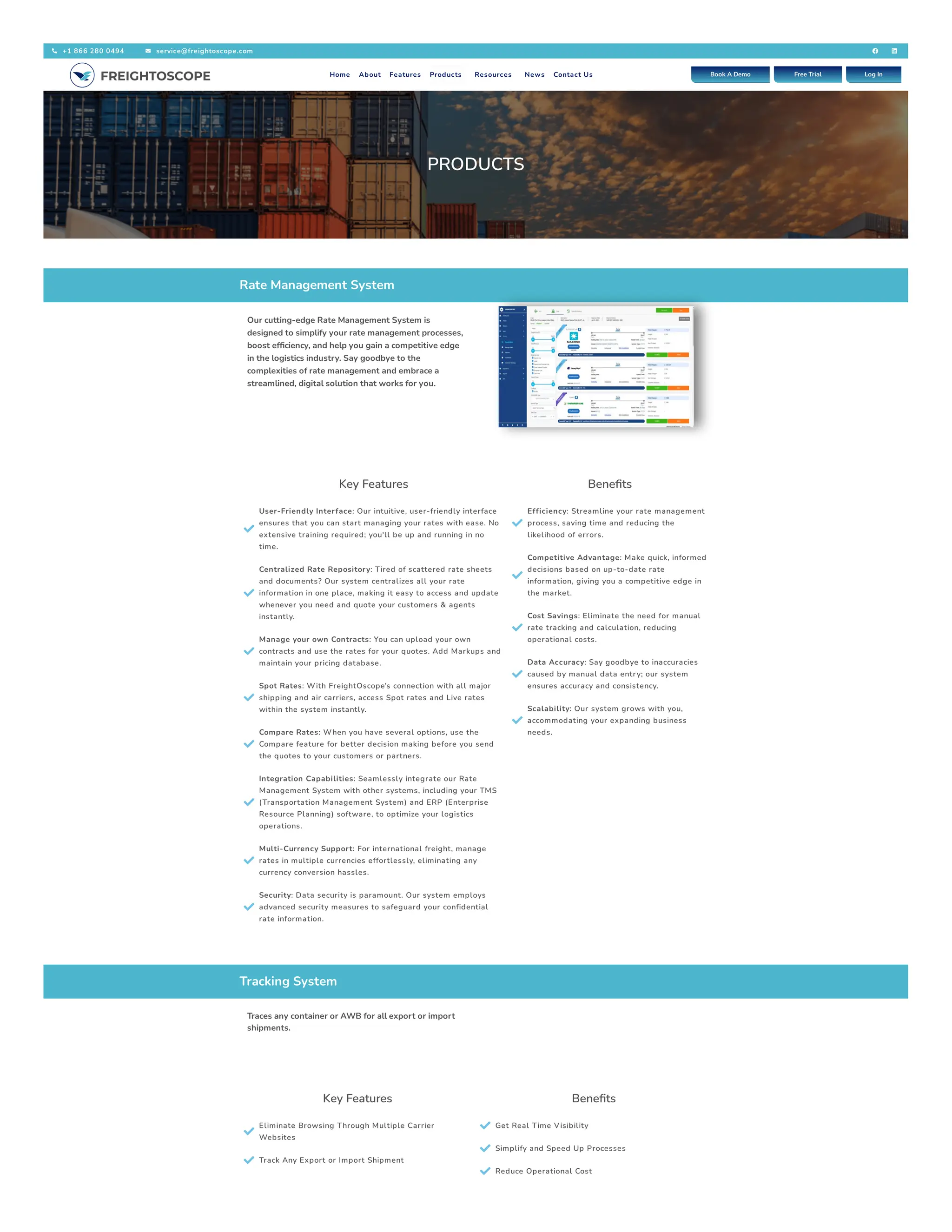 Shipment & Container Tracking - FreightOscope | PDF