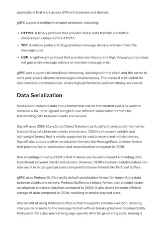 SignalR or gRPC: Choosing the Right Technology for Real-Time ...
