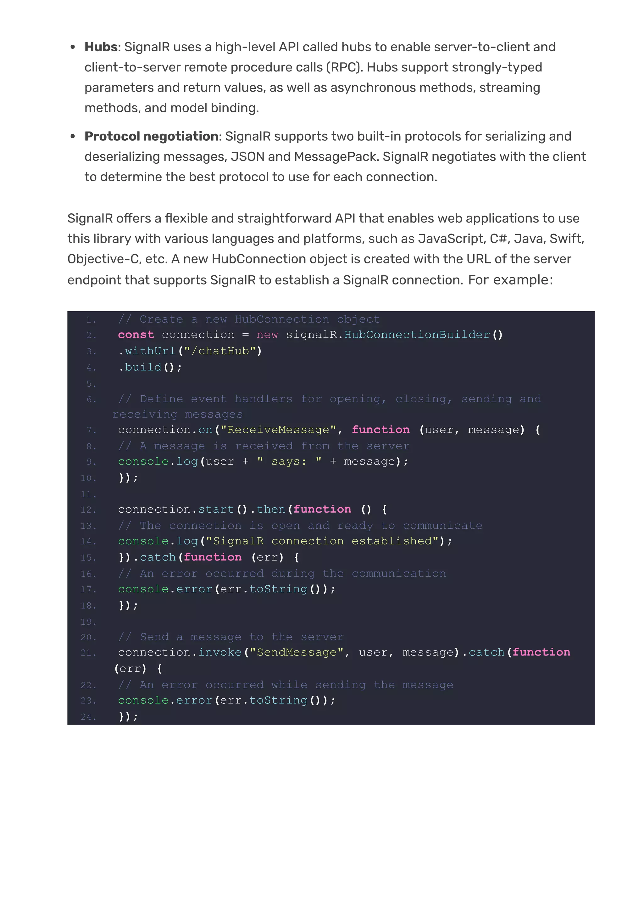 An In-Depth Comparison of WebSocket and SignalR: Pros, Cons, and Use Cases | PDF | Web ...